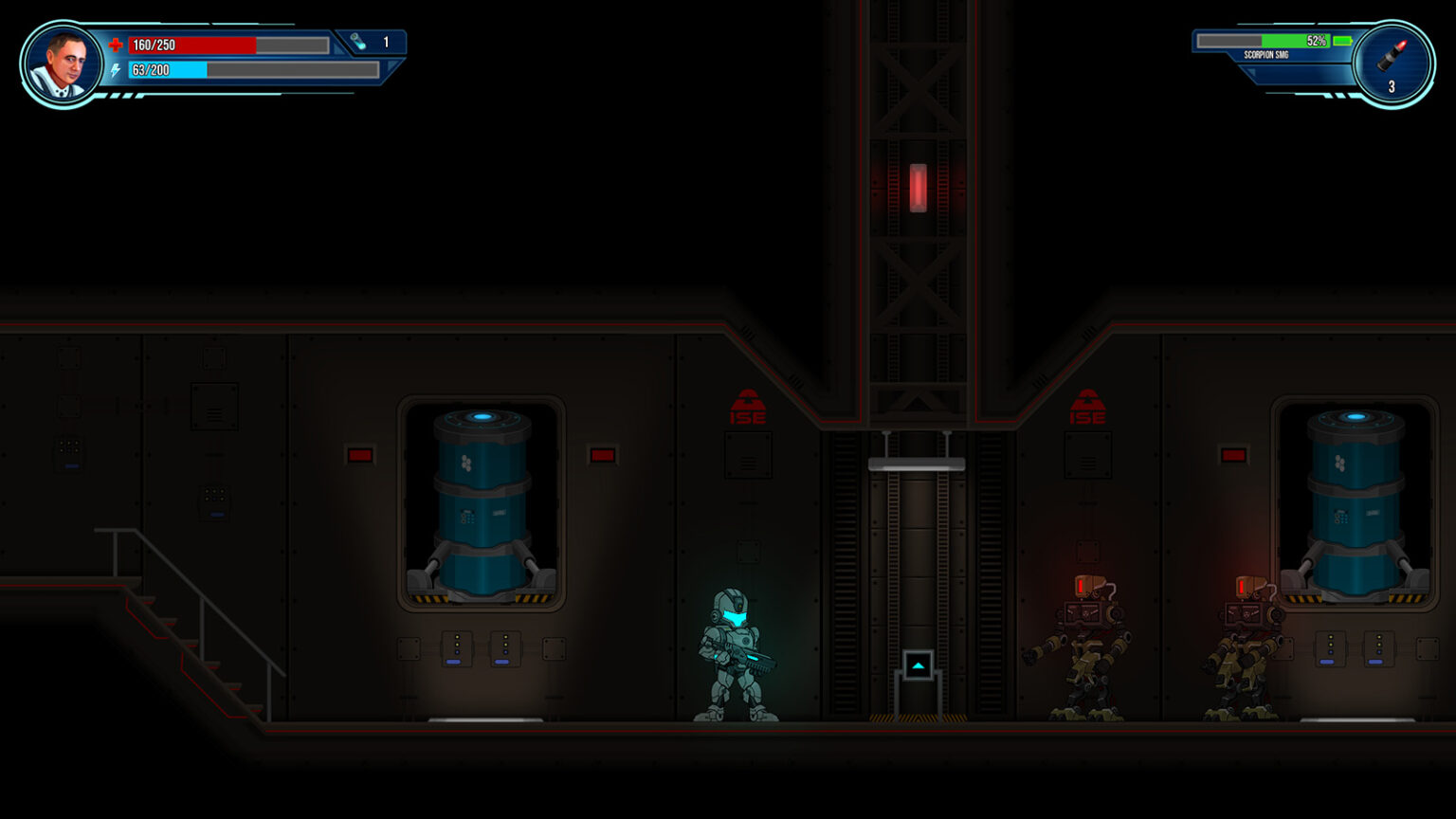 Explore A Mysterious Interstellar Freighter In 2D Action Game Omega Warp