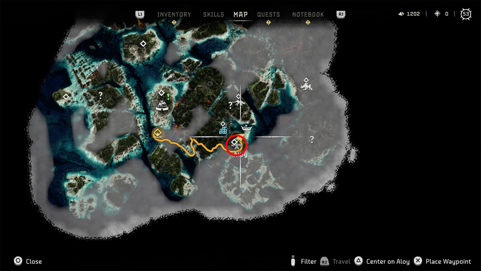 Horizon Forbidden West - All 4 Dreadwing Locations