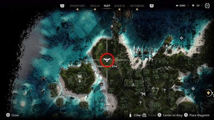 Horizon Forbidden West Stormbird Locations