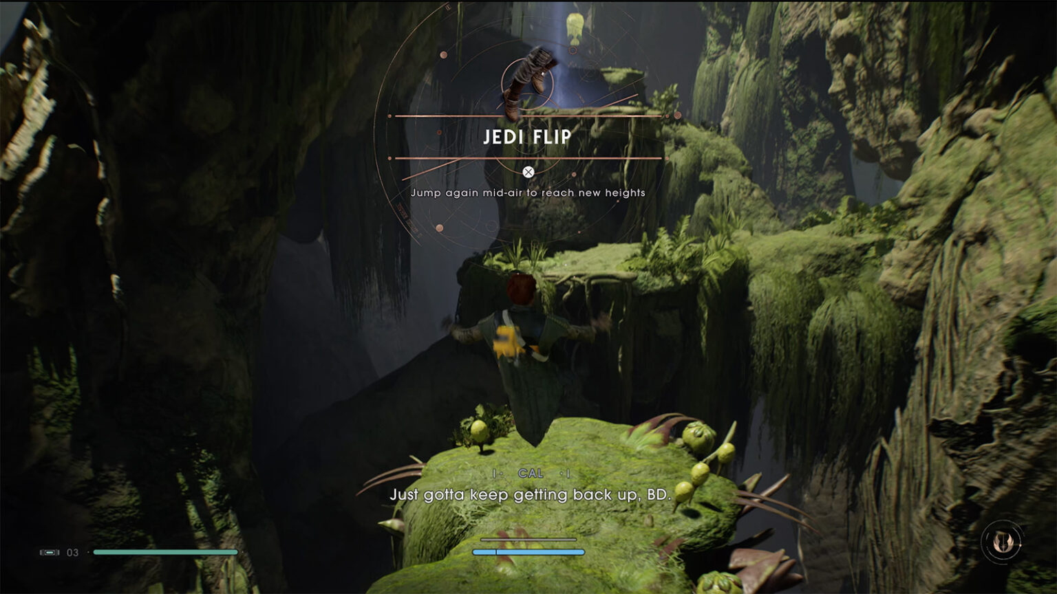 How To Get The Double Jump In Star Wars Jedi: Fallen Order