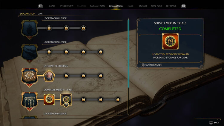 How To Get More Gear Slots In Hogwarts Legacy