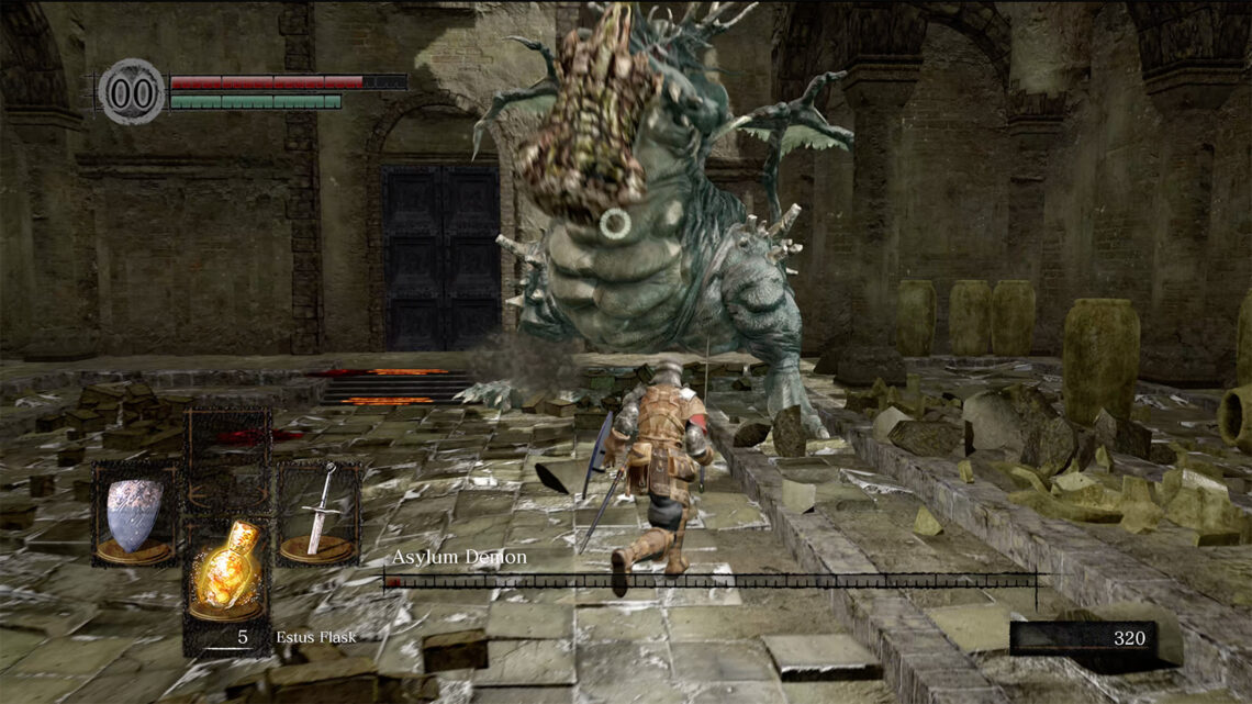 How To Defeat The Asylum Demon In Dark Souls: Remastered