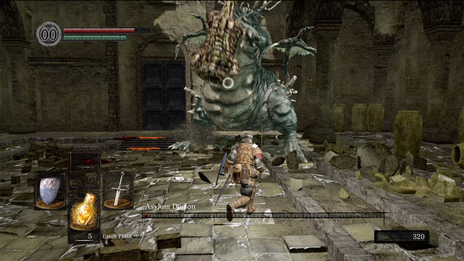 How To Defeat The Asylum Demon In Dark Souls: Remastered