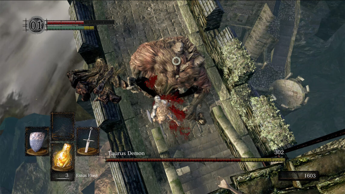 How To Defeat The Taurus Demon In Dark Souls: Remastered